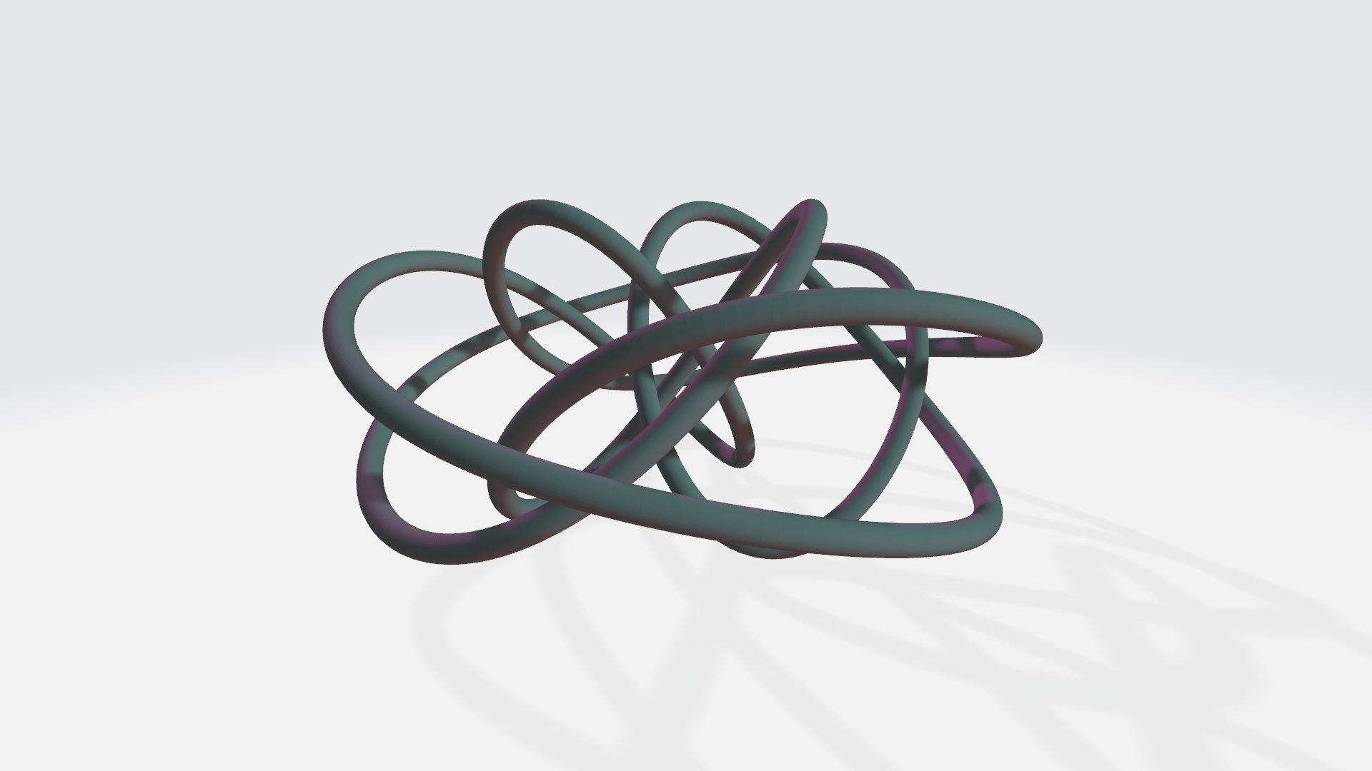 12 Crossing Trefoil 3D Model - TurboSquid 2189469