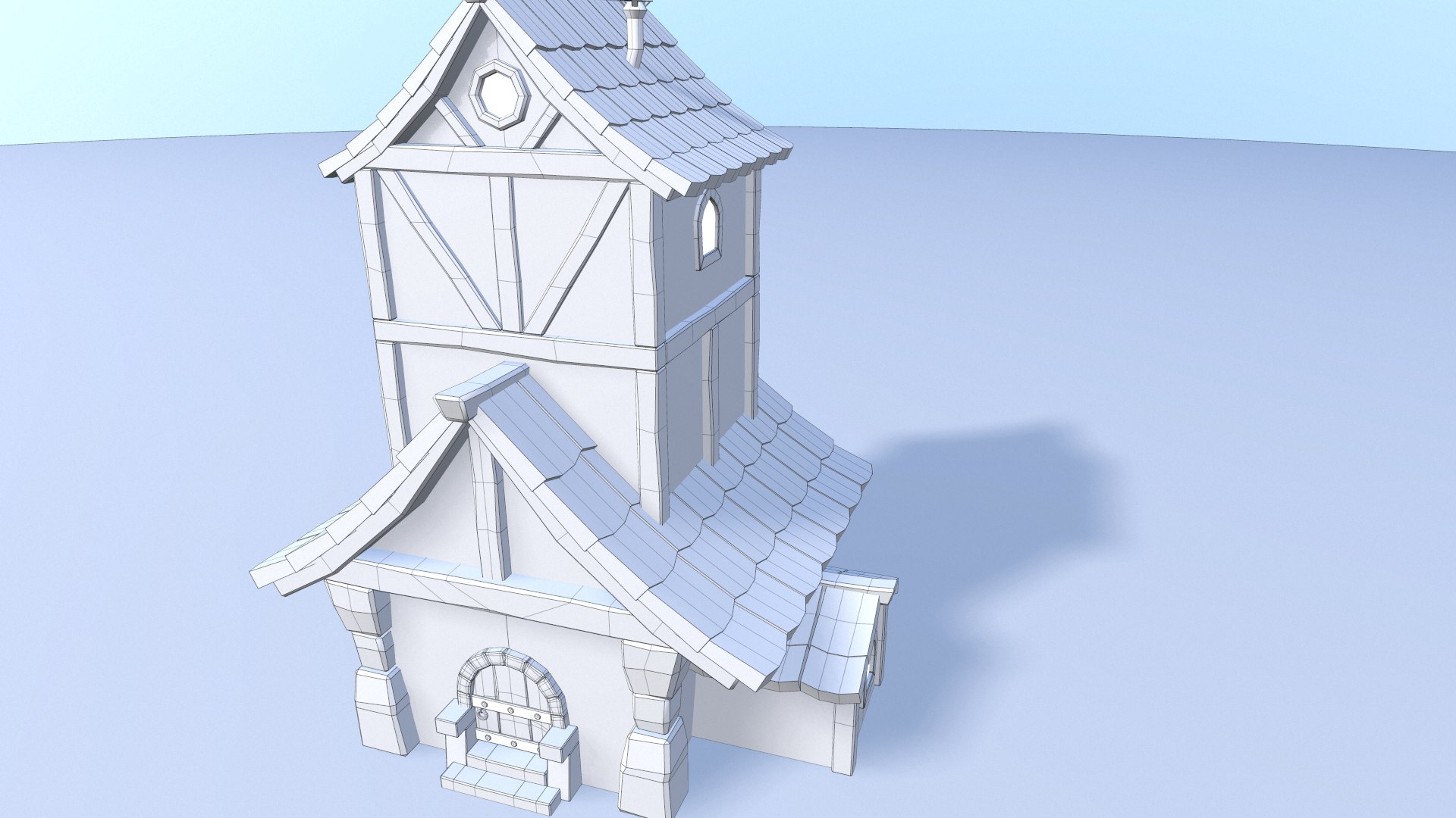 3D cartoon toon cart model - TurboSquid 1683587