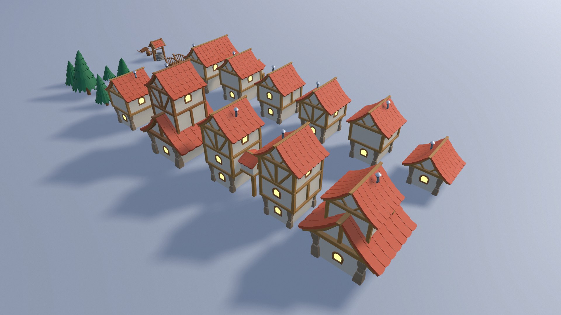 3D cartoon toon cart model - TurboSquid 1683587