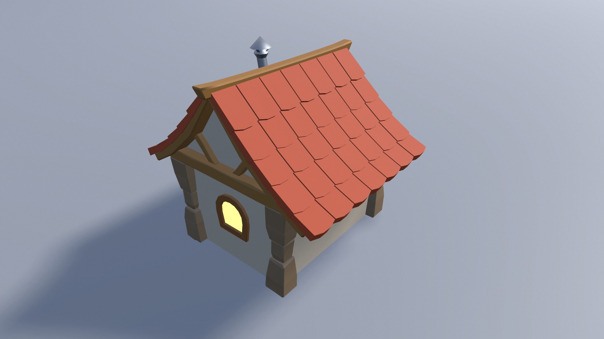 3D cartoon toon cart model - TurboSquid 1683587