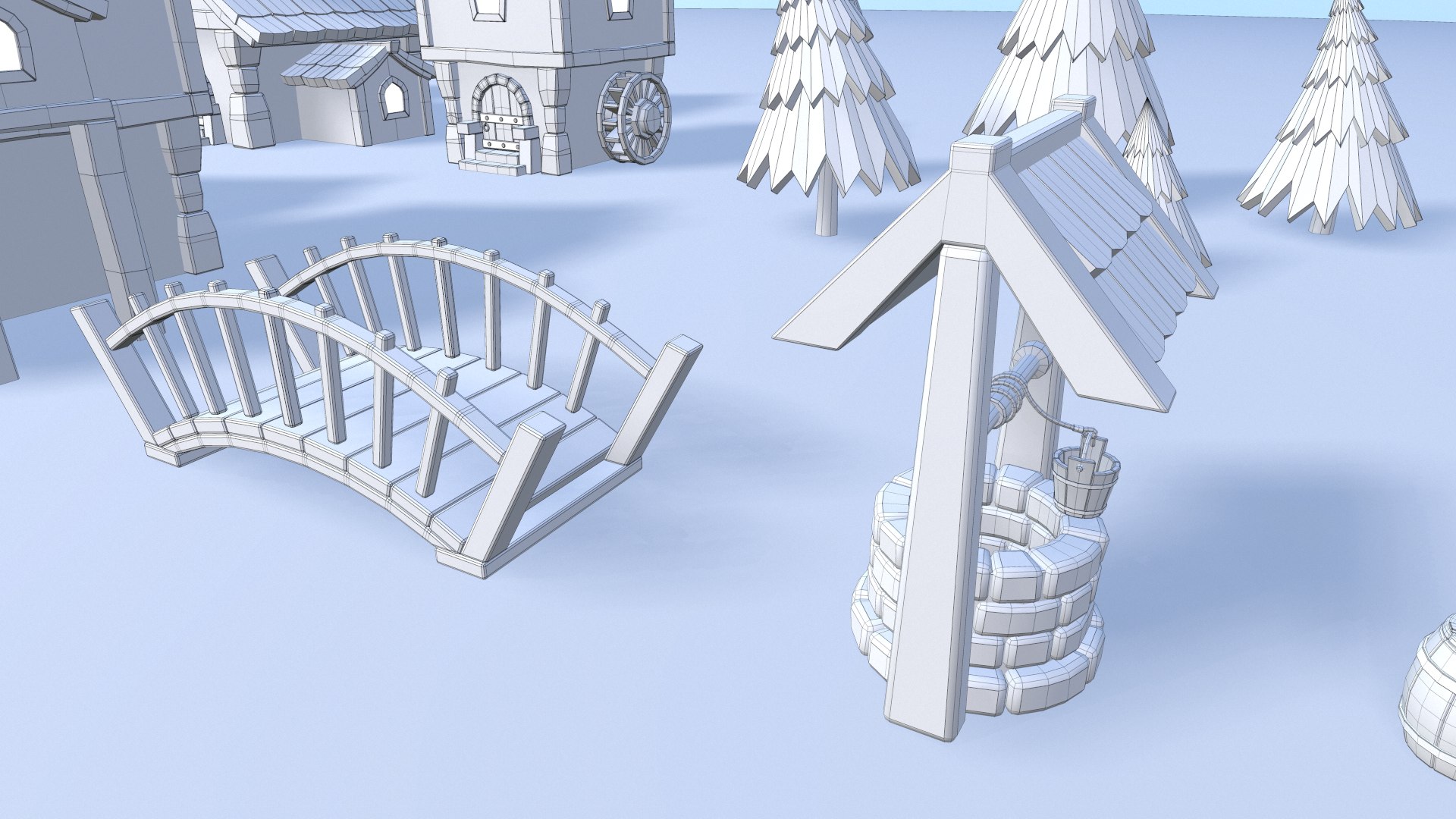 3D cartoon toon cart model - TurboSquid 1683587