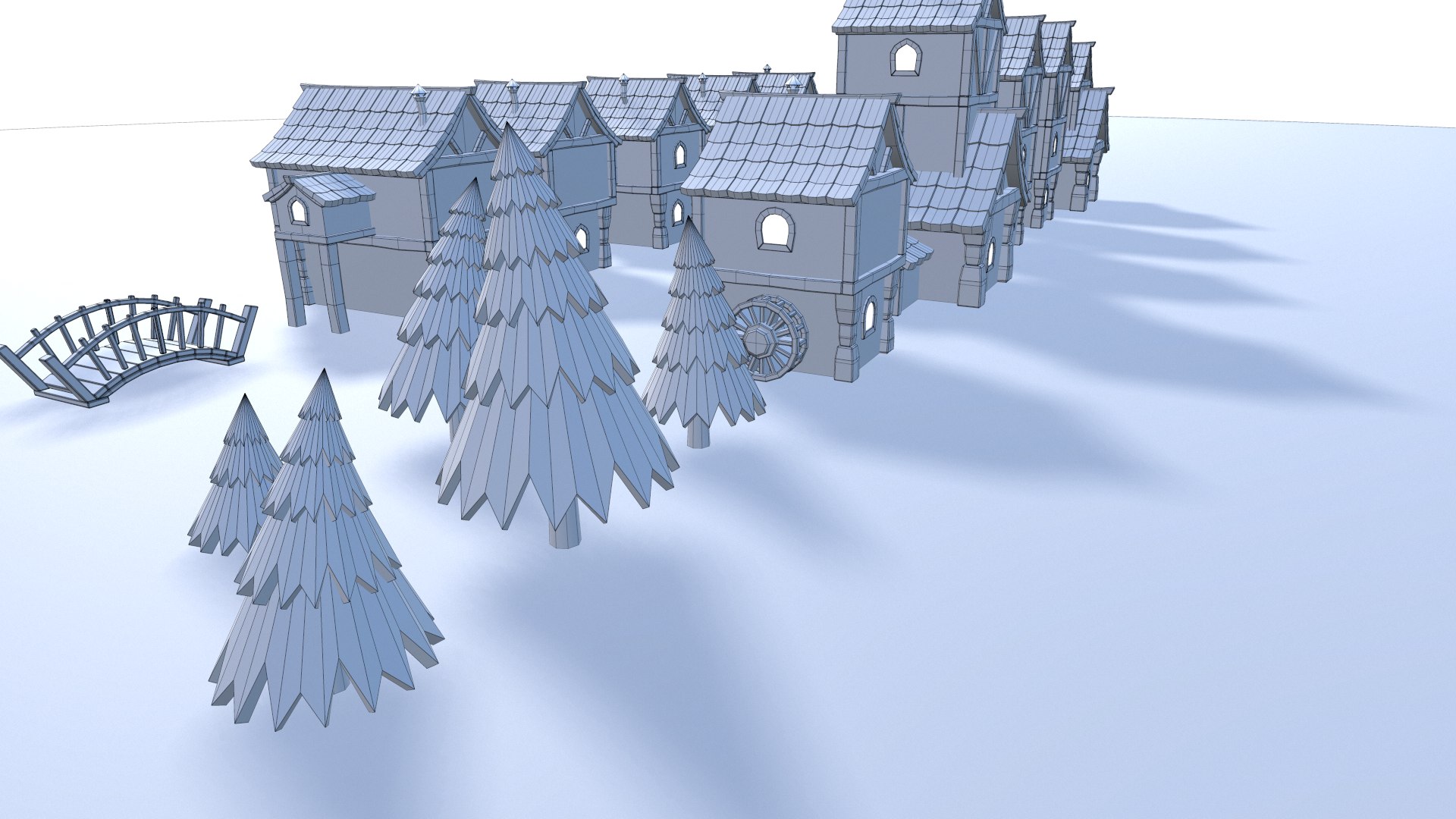 3D cartoon toon cart model - TurboSquid 1683587