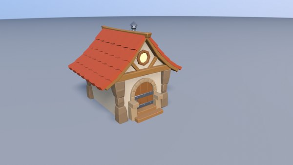 3D cartoon toon cart model - TurboSquid 1683587