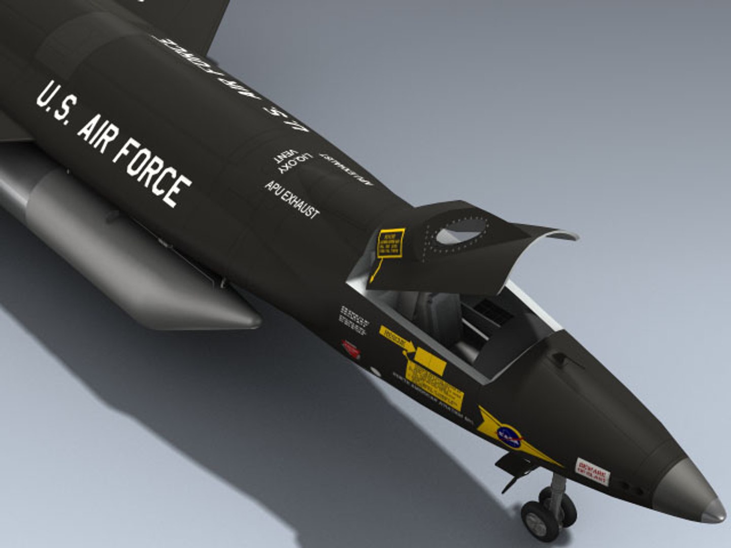 3ds Max X-15 X-15a-2