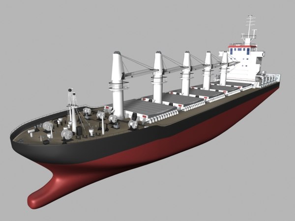 Updated bulk carrier ship 3D model - TurboSquid 1290512