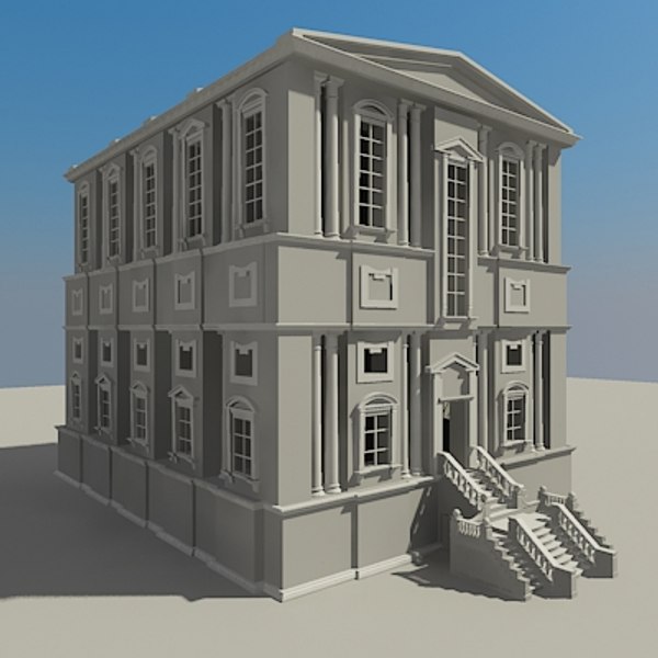 3ds max classic building
