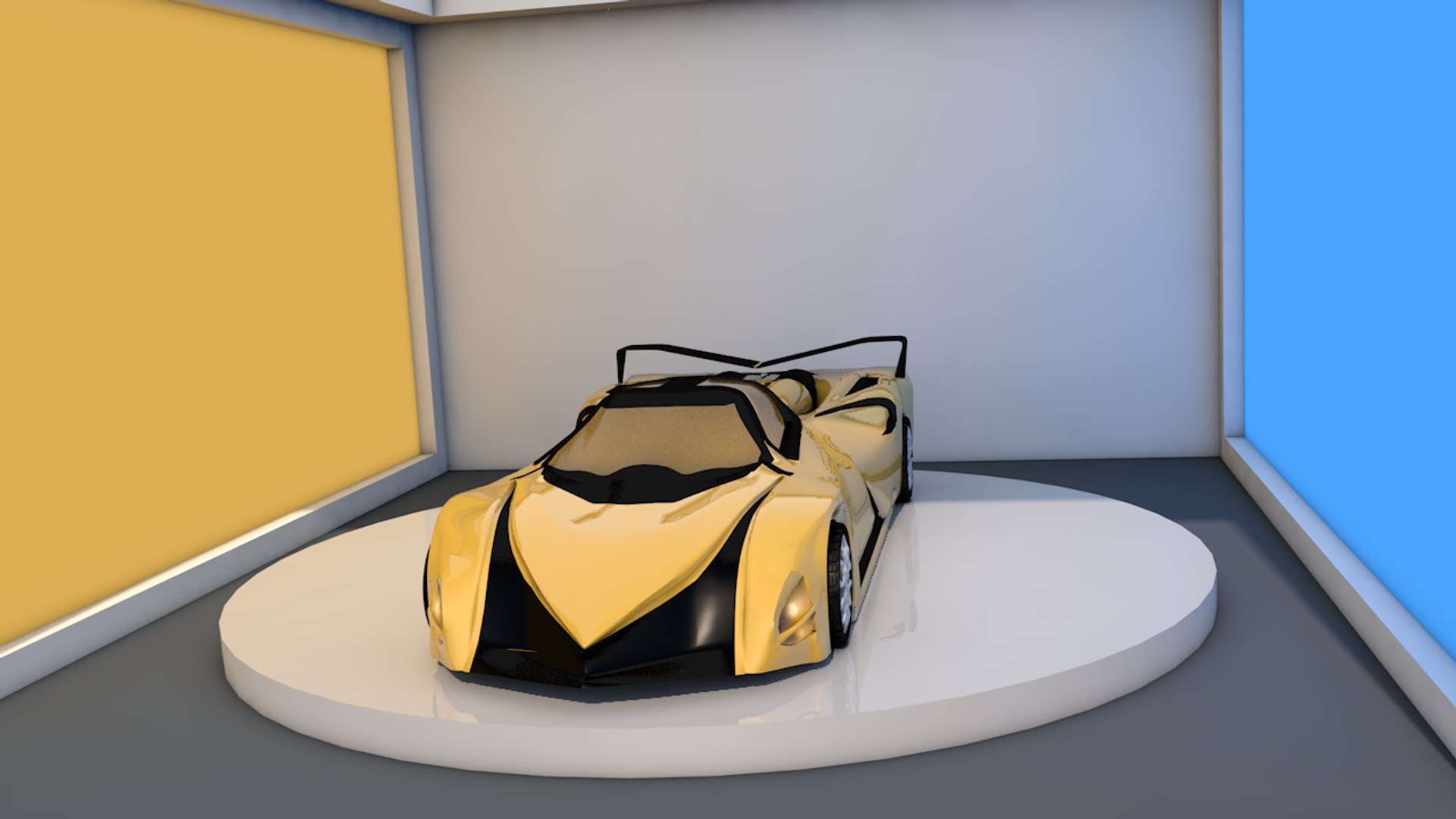 Devel Sixteen Prototype Car 3D Model - TurboSquid 1268433
