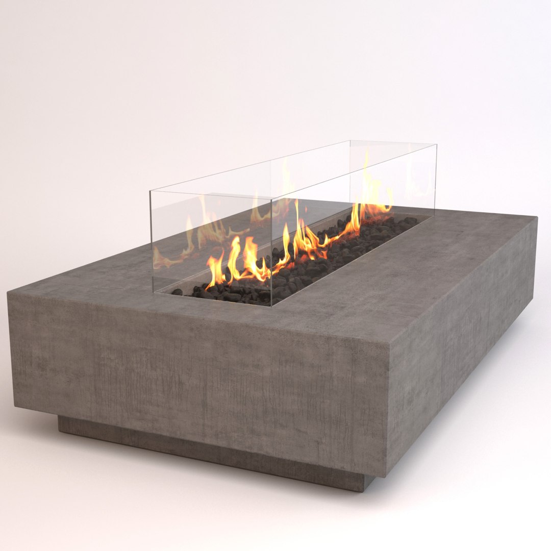 Pit Rectangular Modern Model - TurboSquid 1260149