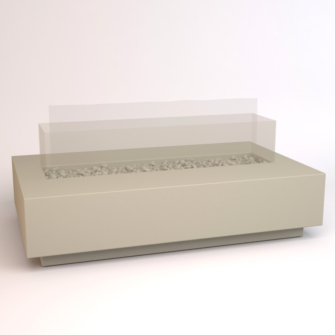 Pit Rectangular Modern Model - TurboSquid 1260149