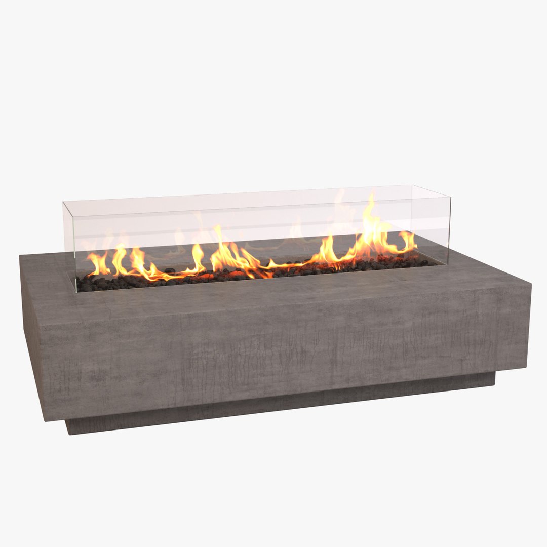 Pit Rectangular Modern Model - TurboSquid 1260149