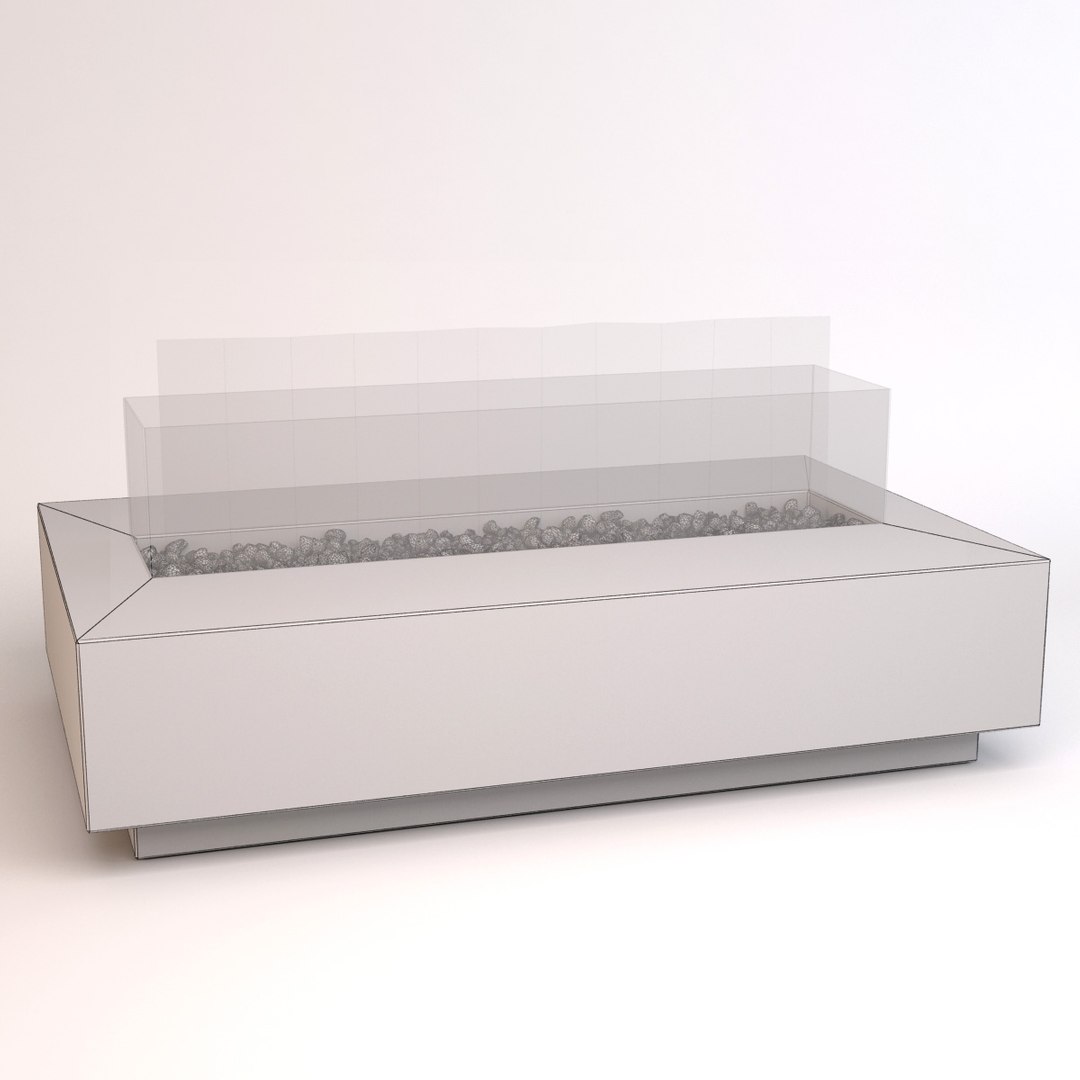 Pit Rectangular Modern Model - TurboSquid 1260149