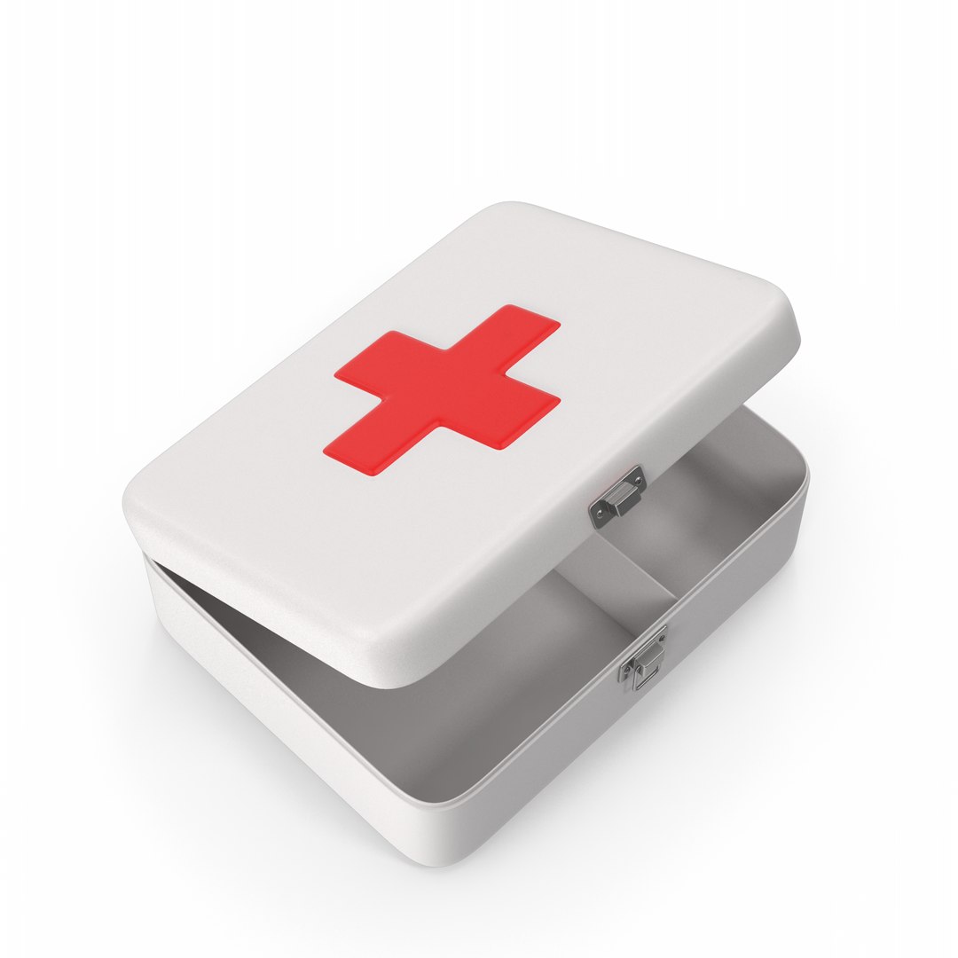 3D Model First Aid Box - TurboSquid 2190364