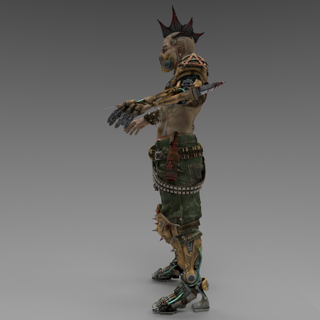 Anarki Character Games 3D Model - TurboSquid 1415942