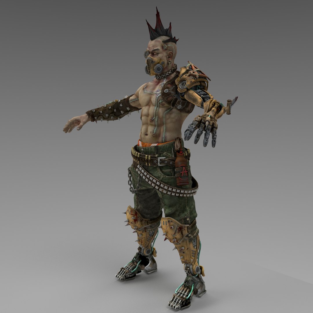 Anarki Character Games 3D Model - TurboSquid 1415942