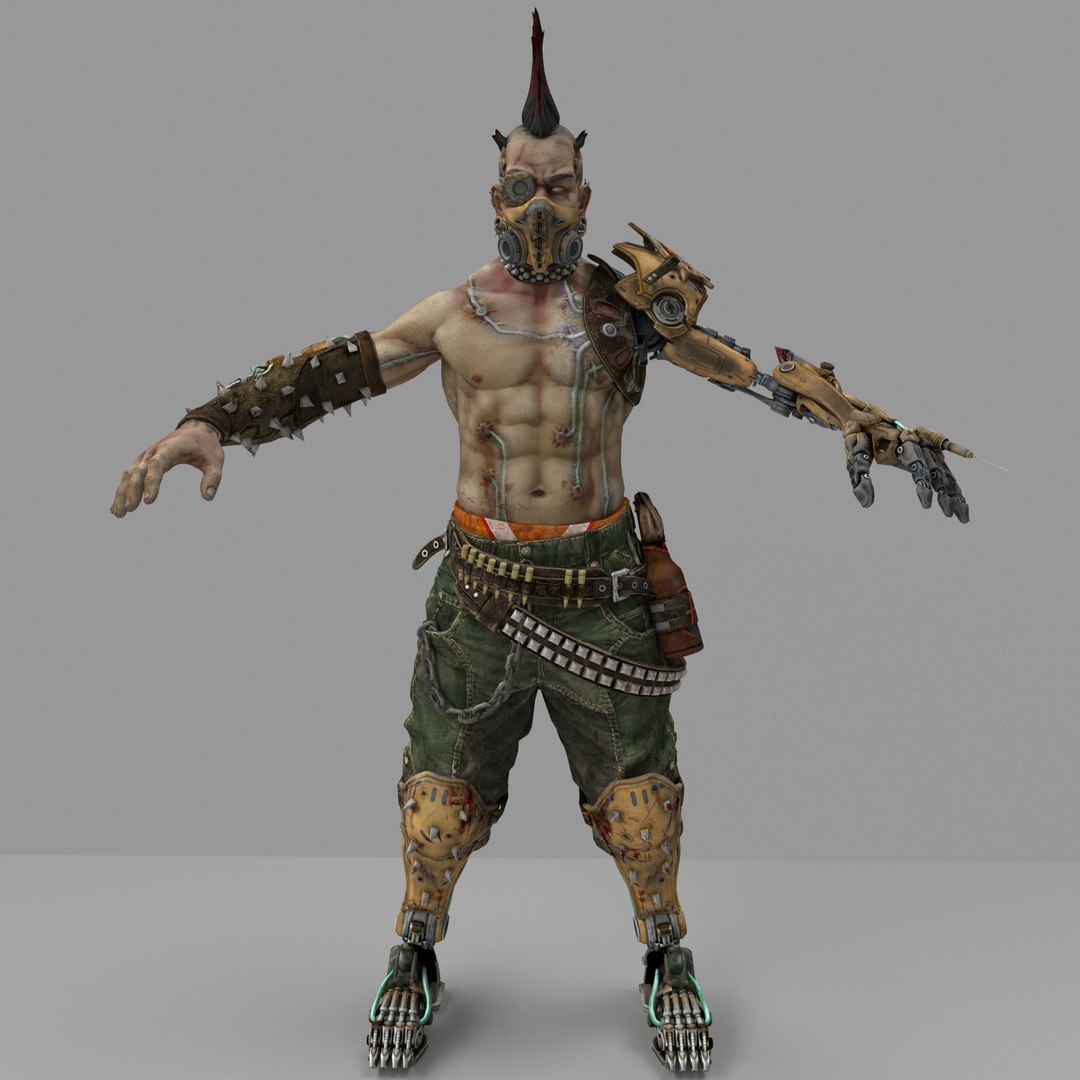 Anarki Character Games 3D Model - TurboSquid 1415942