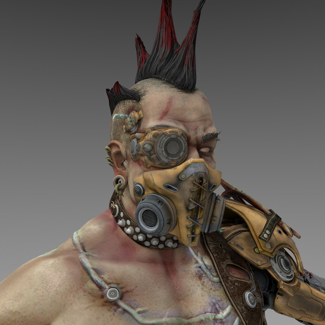 Anarki Character Games 3D Model - TurboSquid 1415942