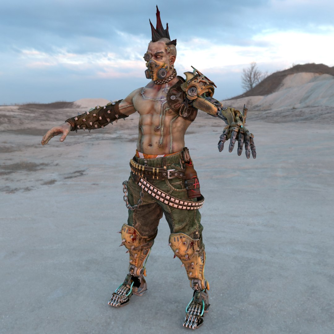 Anarki Character Games 3D Model - TurboSquid 1415942