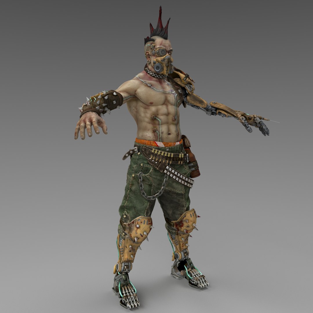 Anarki Character Games 3D Model - TurboSquid 1415942