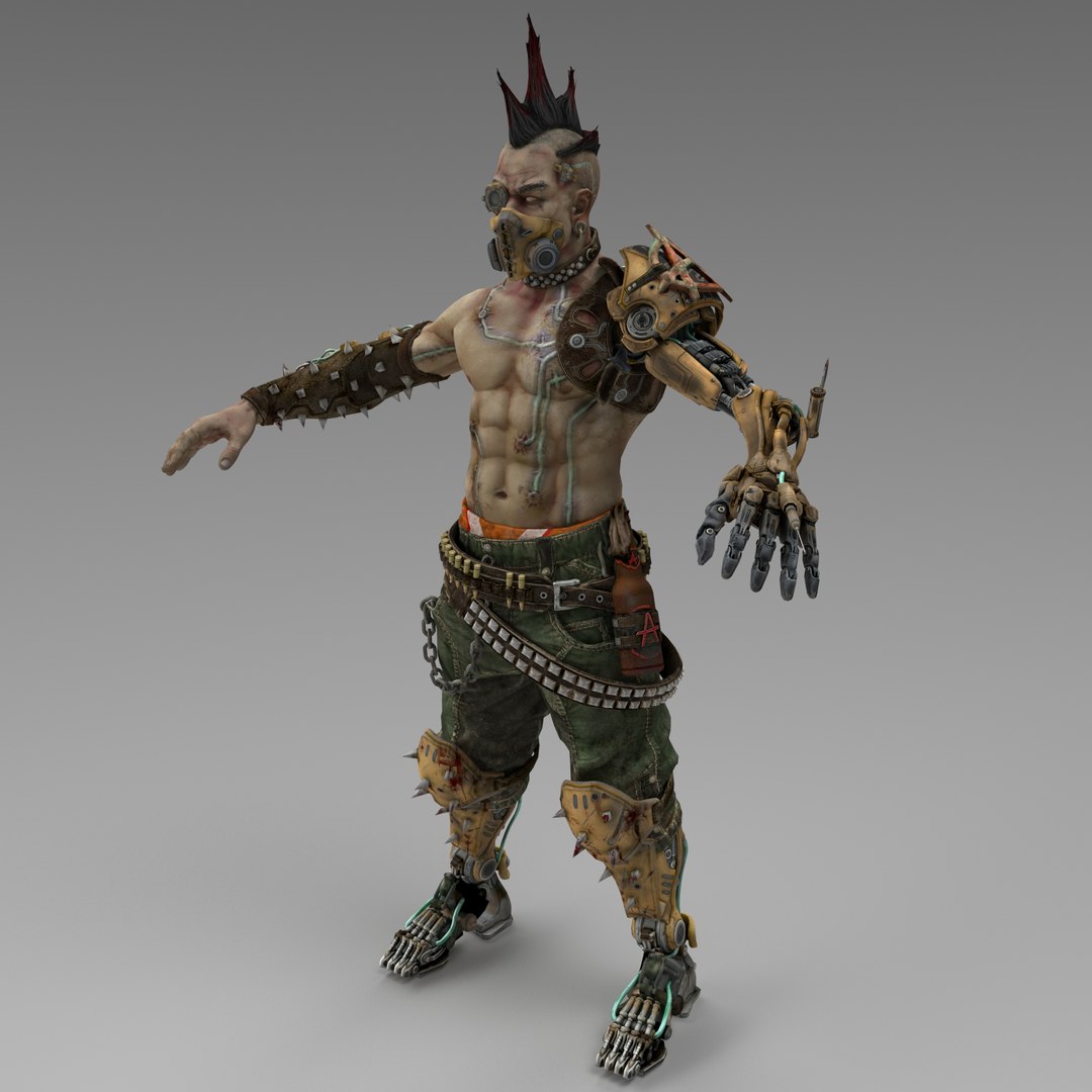 Anarki Character Games 3D Model - TurboSquid 1415942