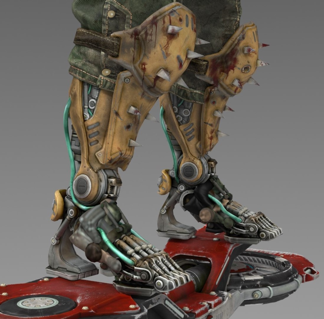 Anarki Character Games 3D Model - TurboSquid 1415942