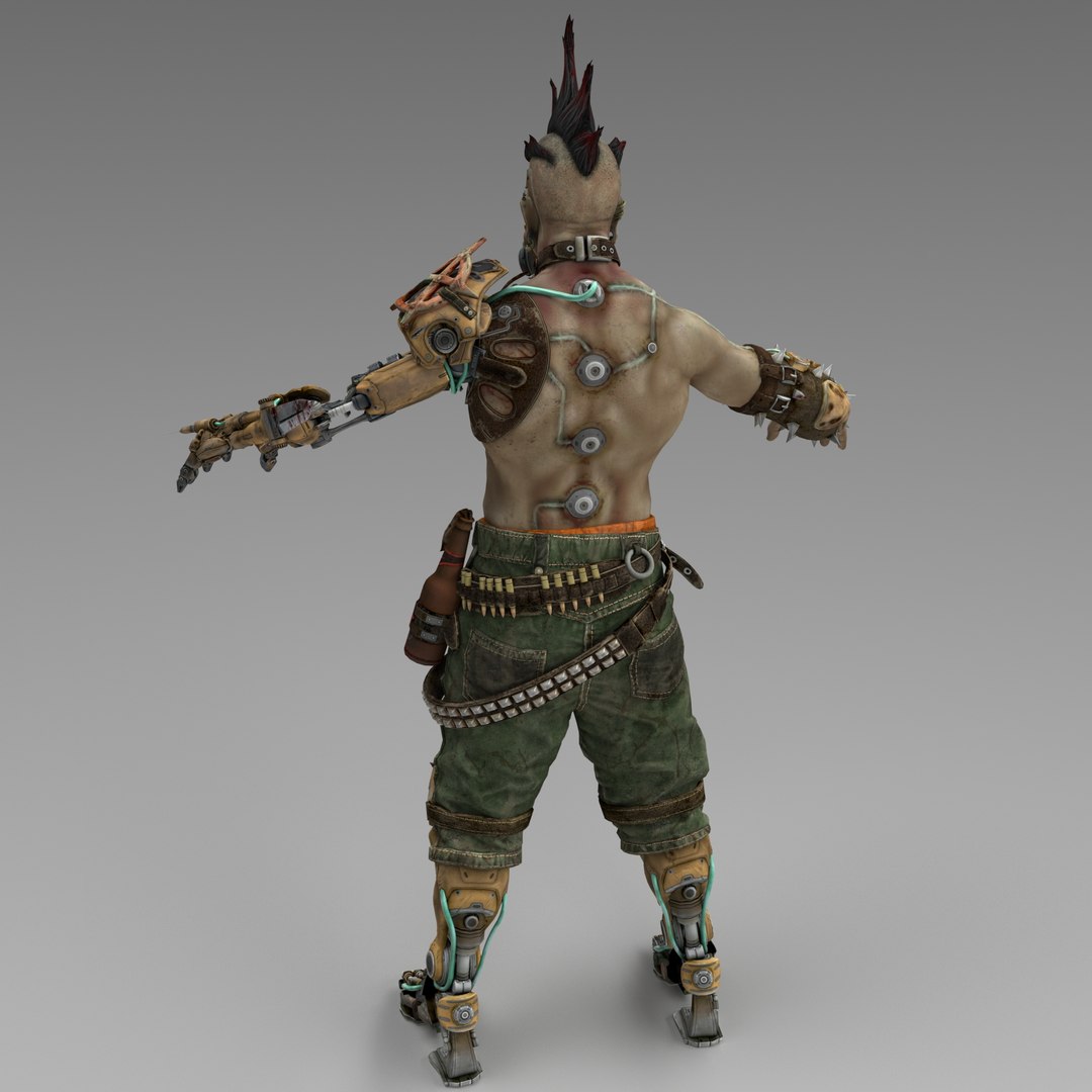 Anarki Character Games 3D Model - TurboSquid 1415942