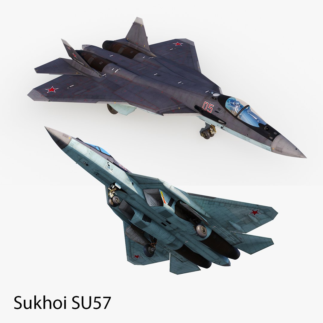 Sukhoi SU57 3D model - TurboSquid 2093698