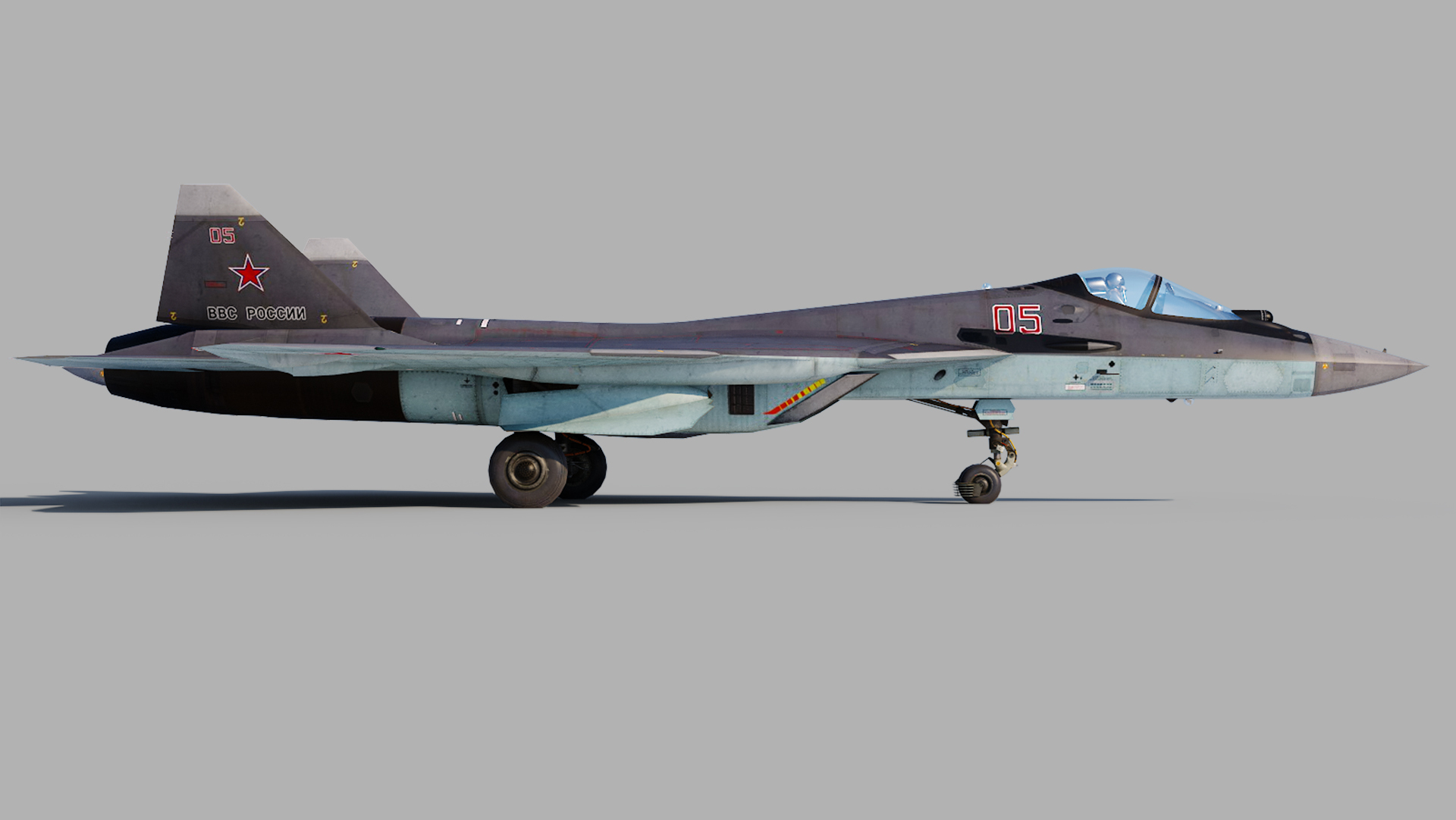 modelo 3d Sukhoi SU57 - TurboSquid 2093698