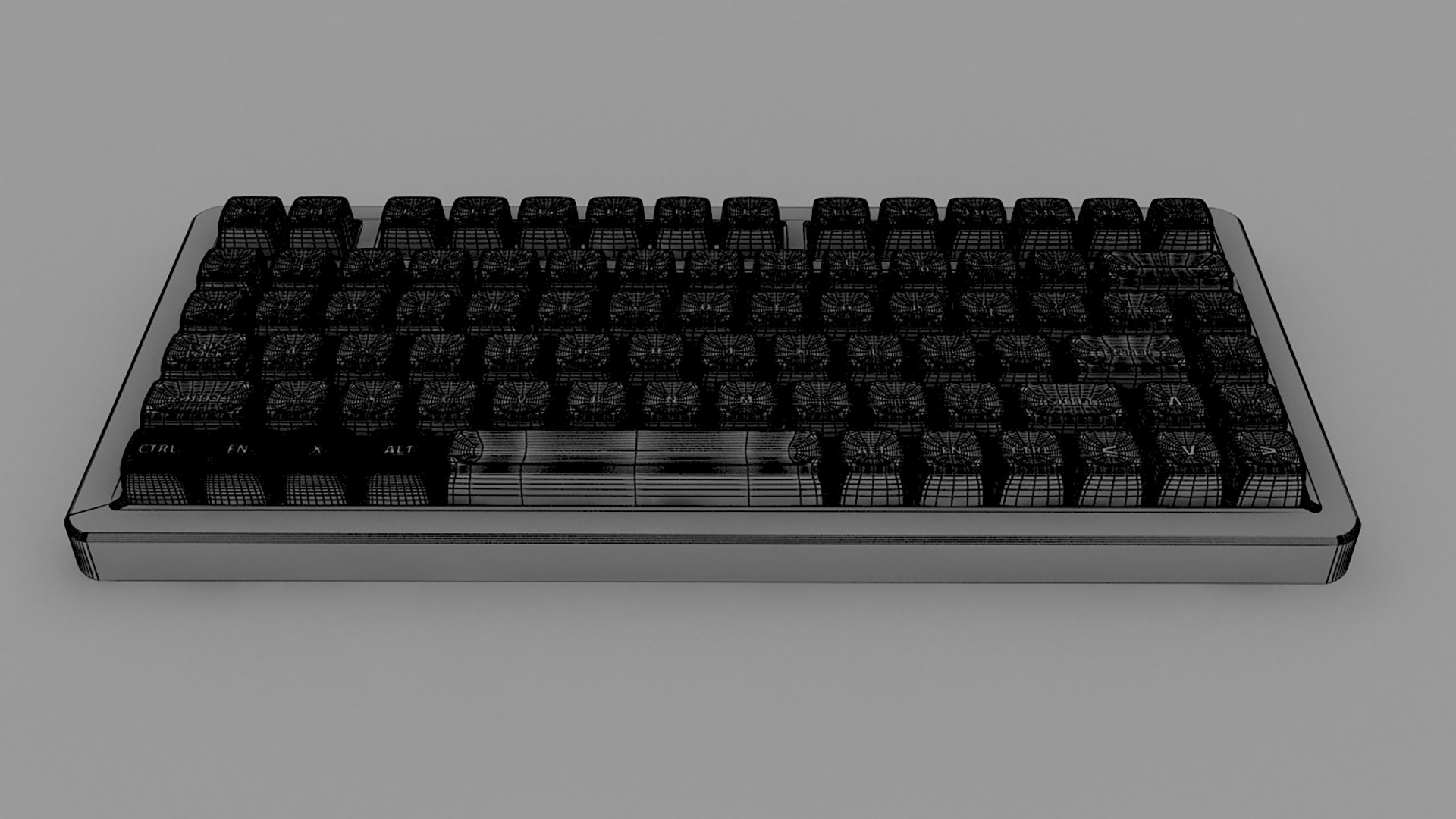3D Fancy Keyboard Model 3D Model - TurboSquid 2358594