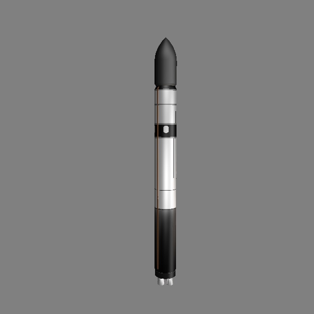 3d Soviet Icbm Ss-18 Mod Model
