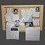 3D Police Or Detective Pinboard Model - TurboSquid 1896311