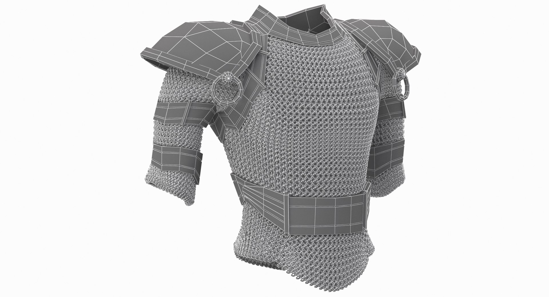 3D Chain Armour - TurboSquid 1153728