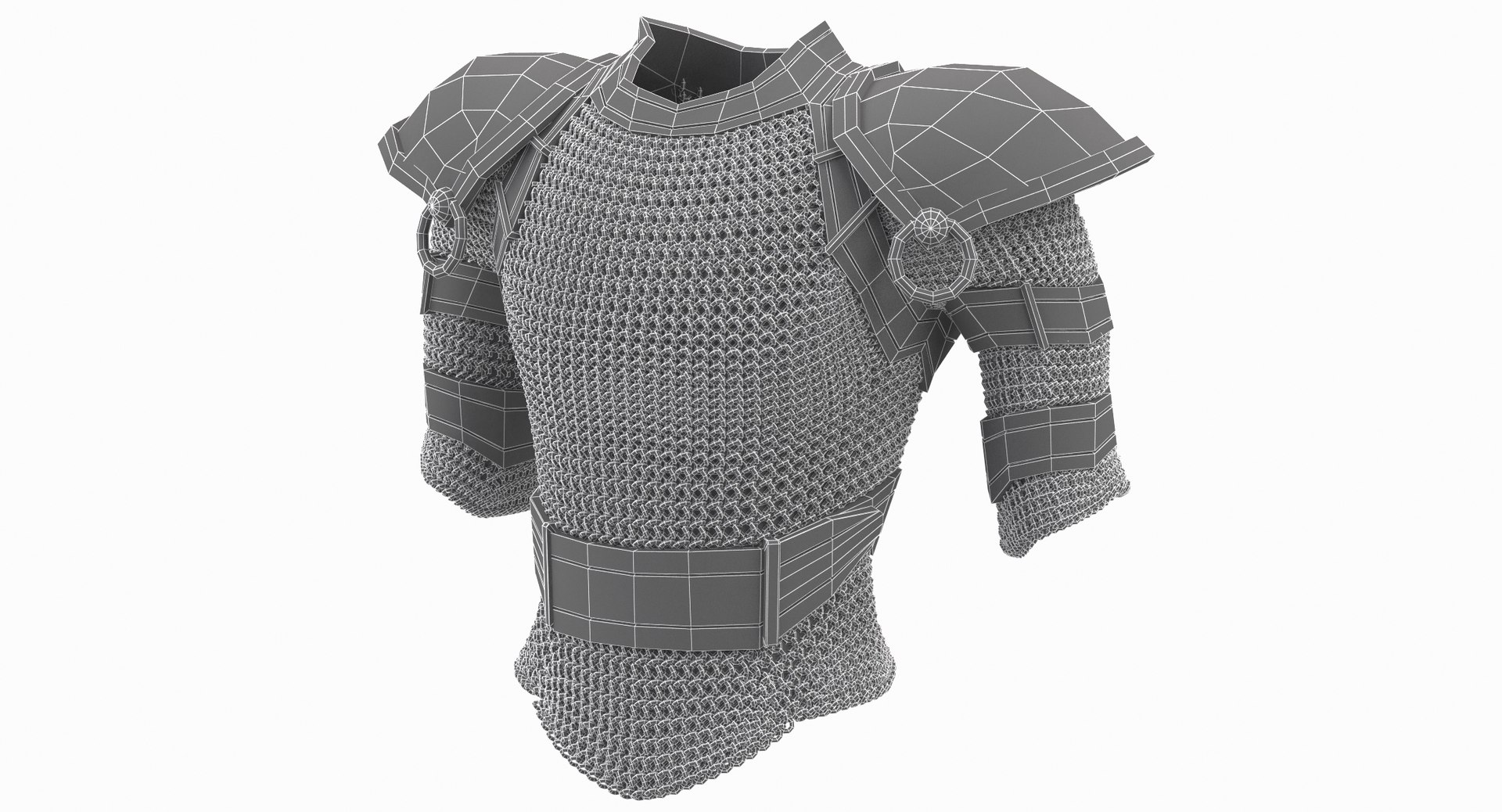 3D Chain Armour - TurboSquid 1153728