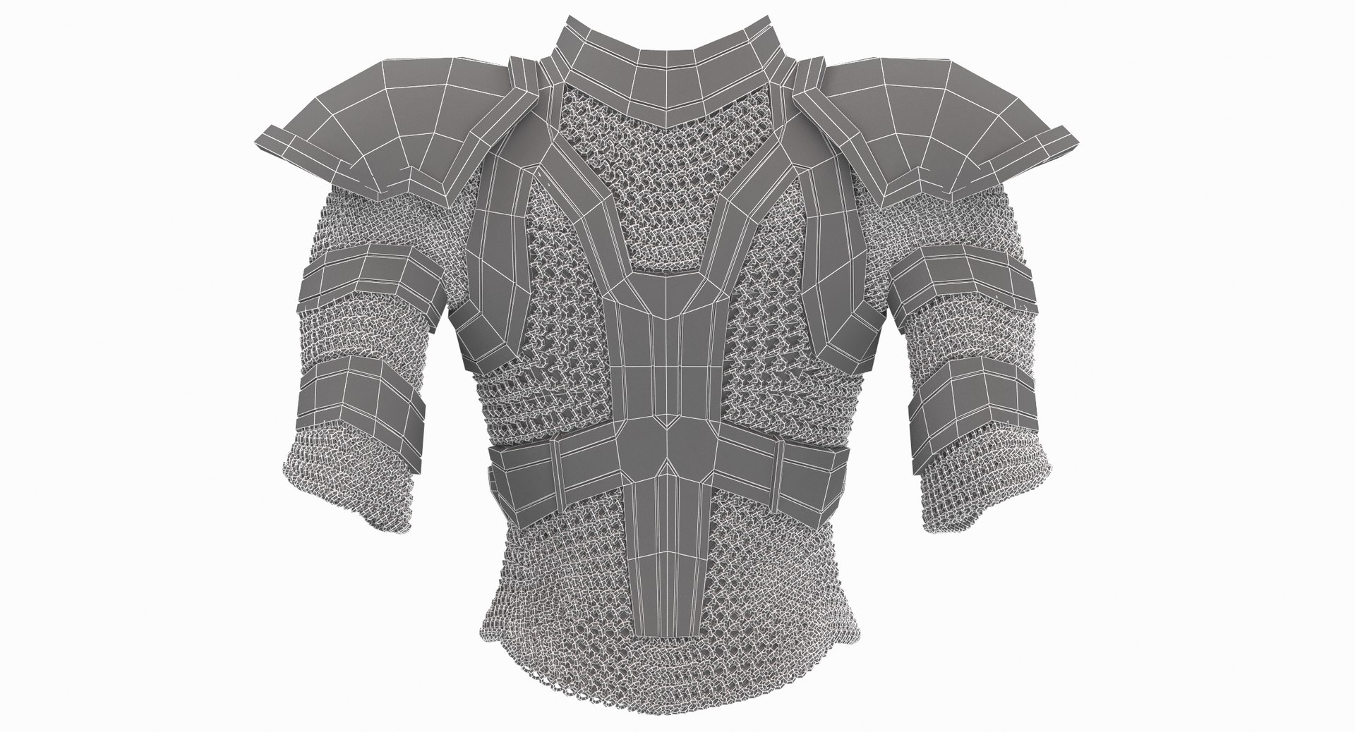 3D Chain Armour - TurboSquid 1153728