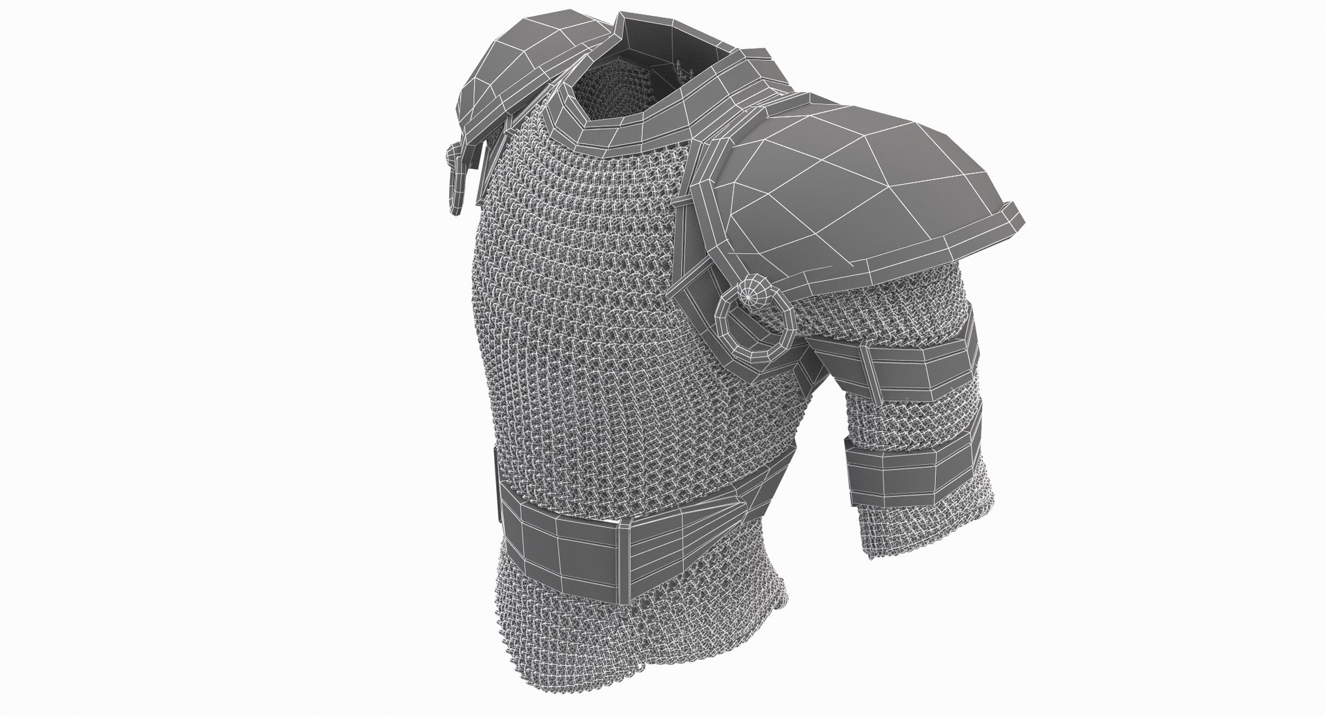 3D Chain Armour - TurboSquid 1153728