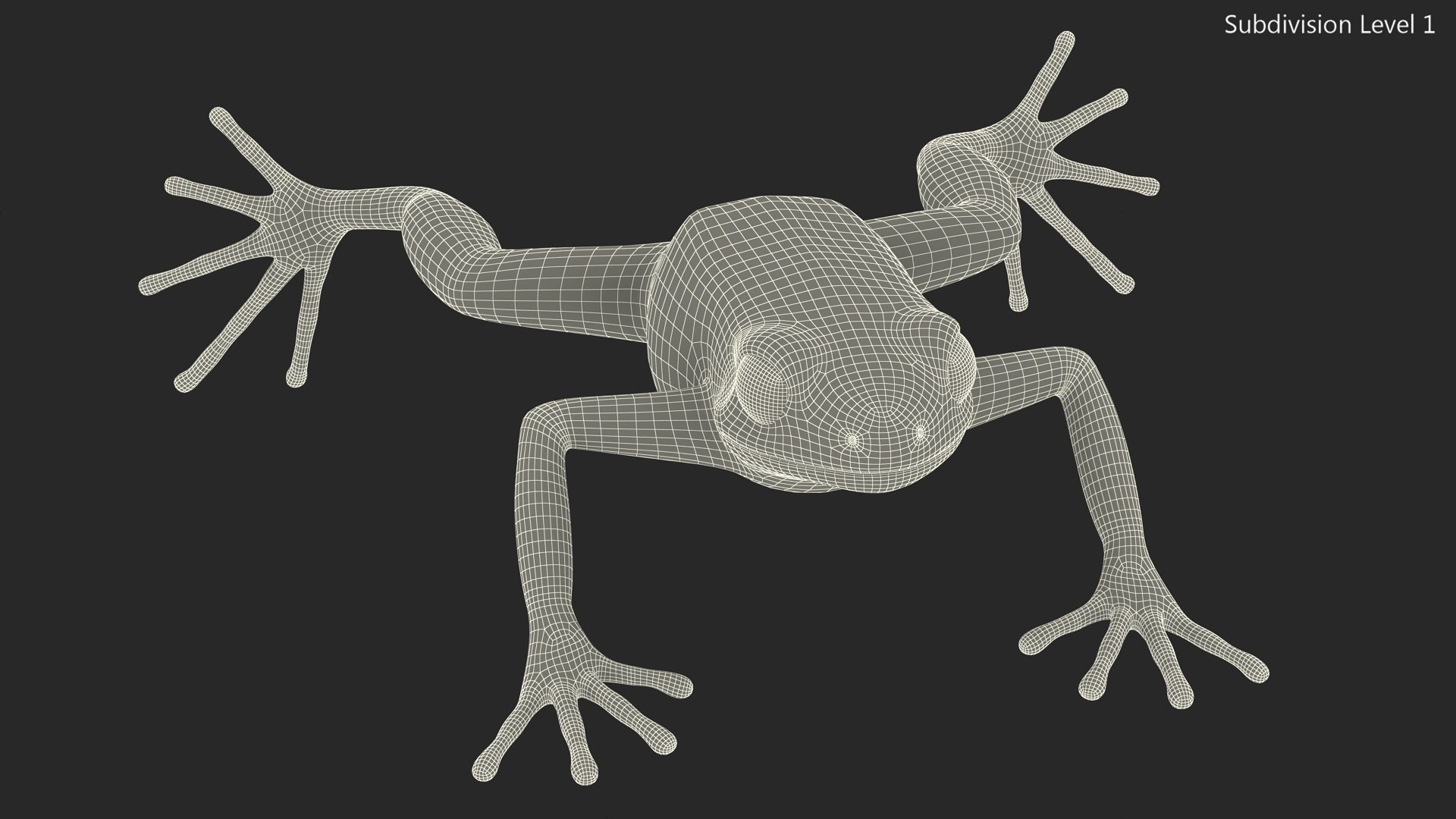 Realistic Golden Frog Model - TurboSquid 2280694