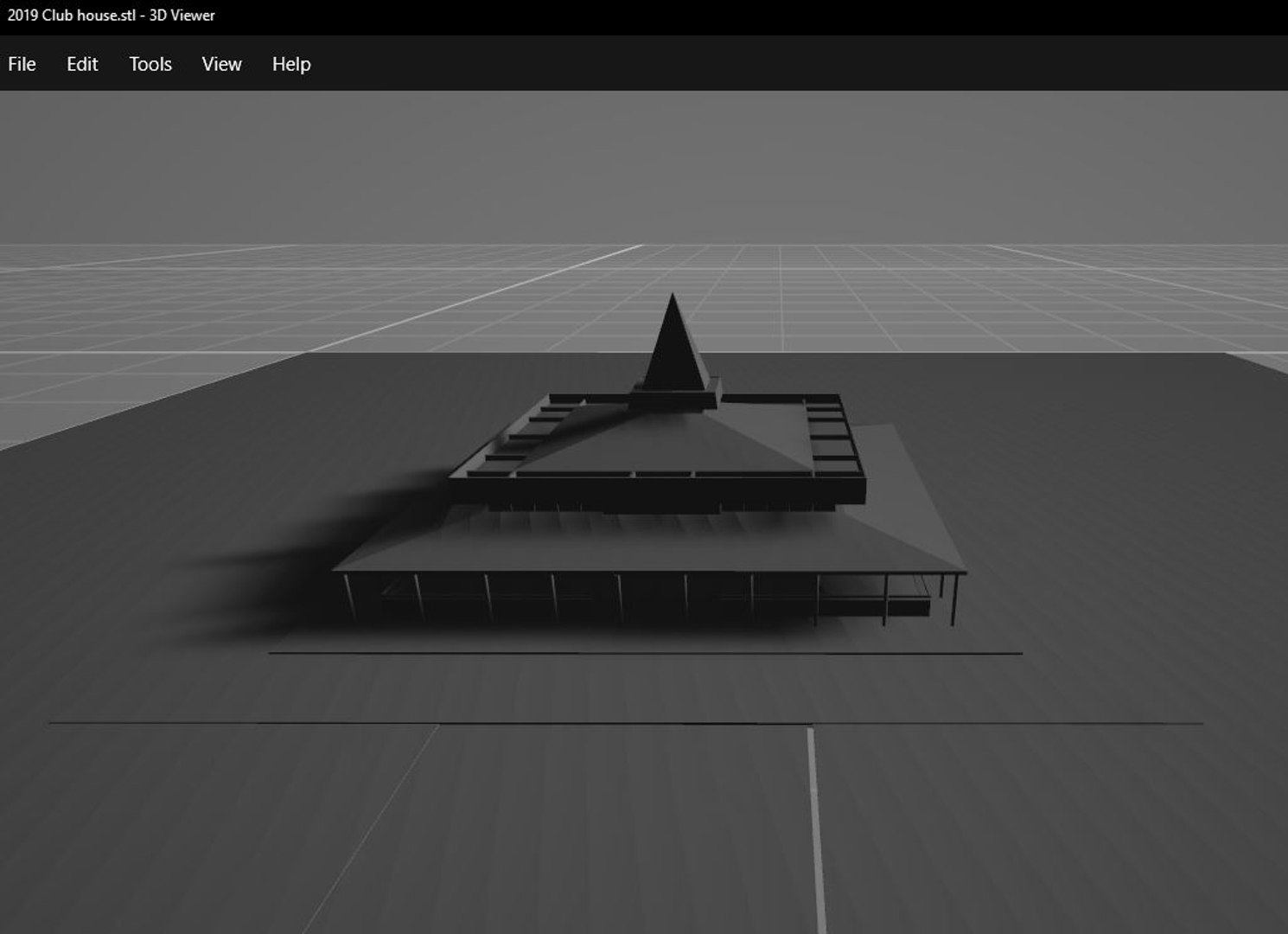 Club House 3D Model - TurboSquid 1927289