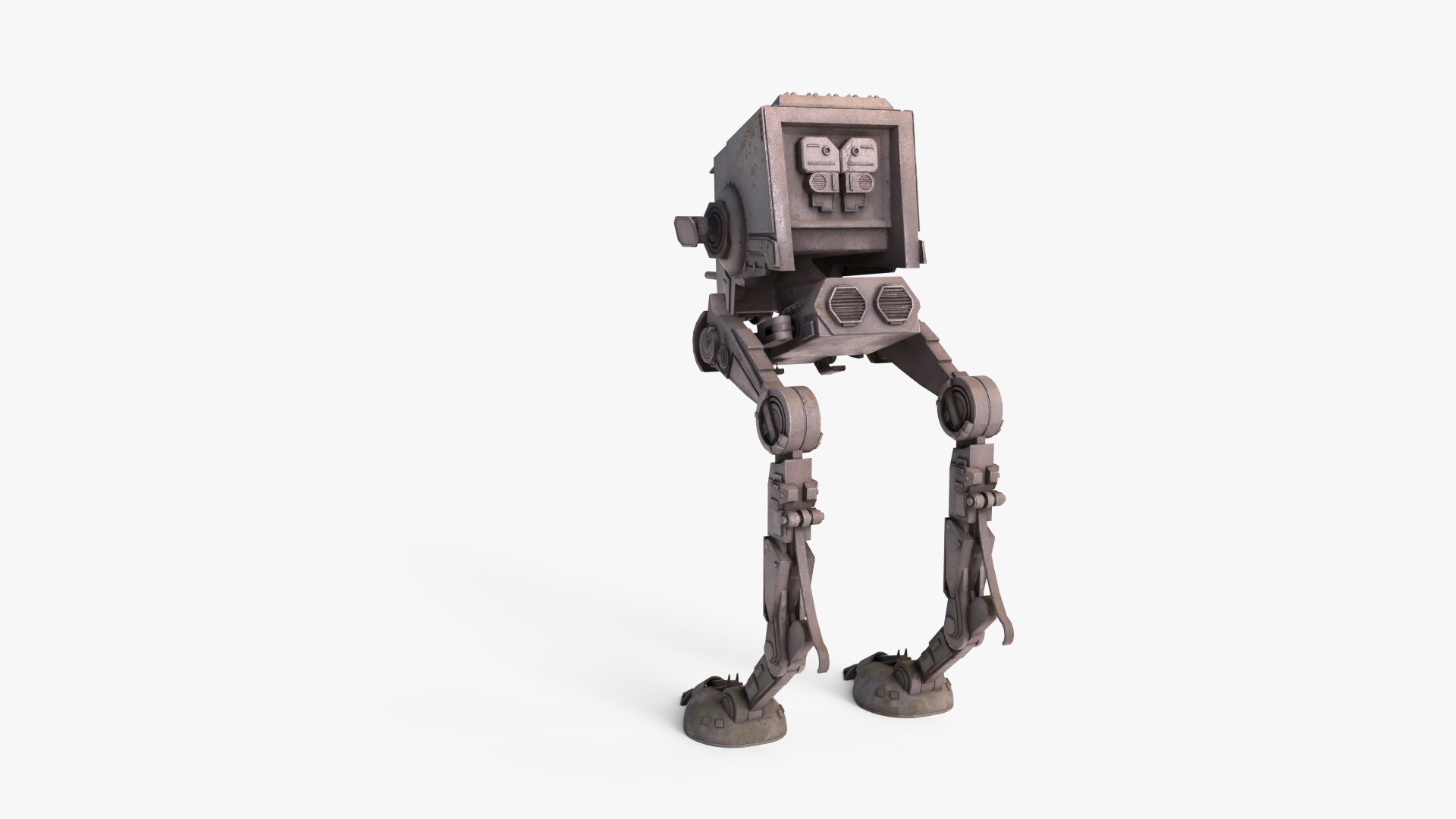 Star Wars AT-ST Walker 3D Model - TurboSquid 1959667