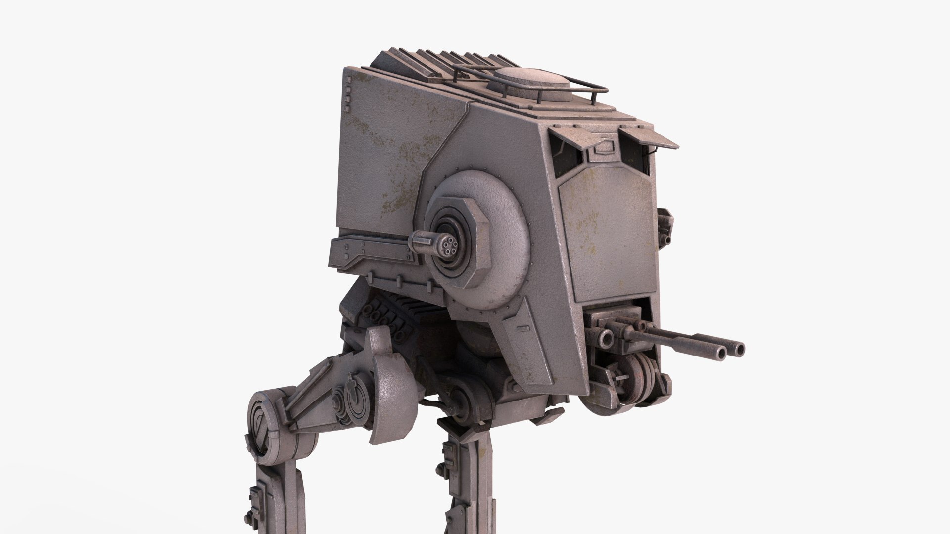 Star Wars AT-ST Walker 3D Model - TurboSquid 1959667