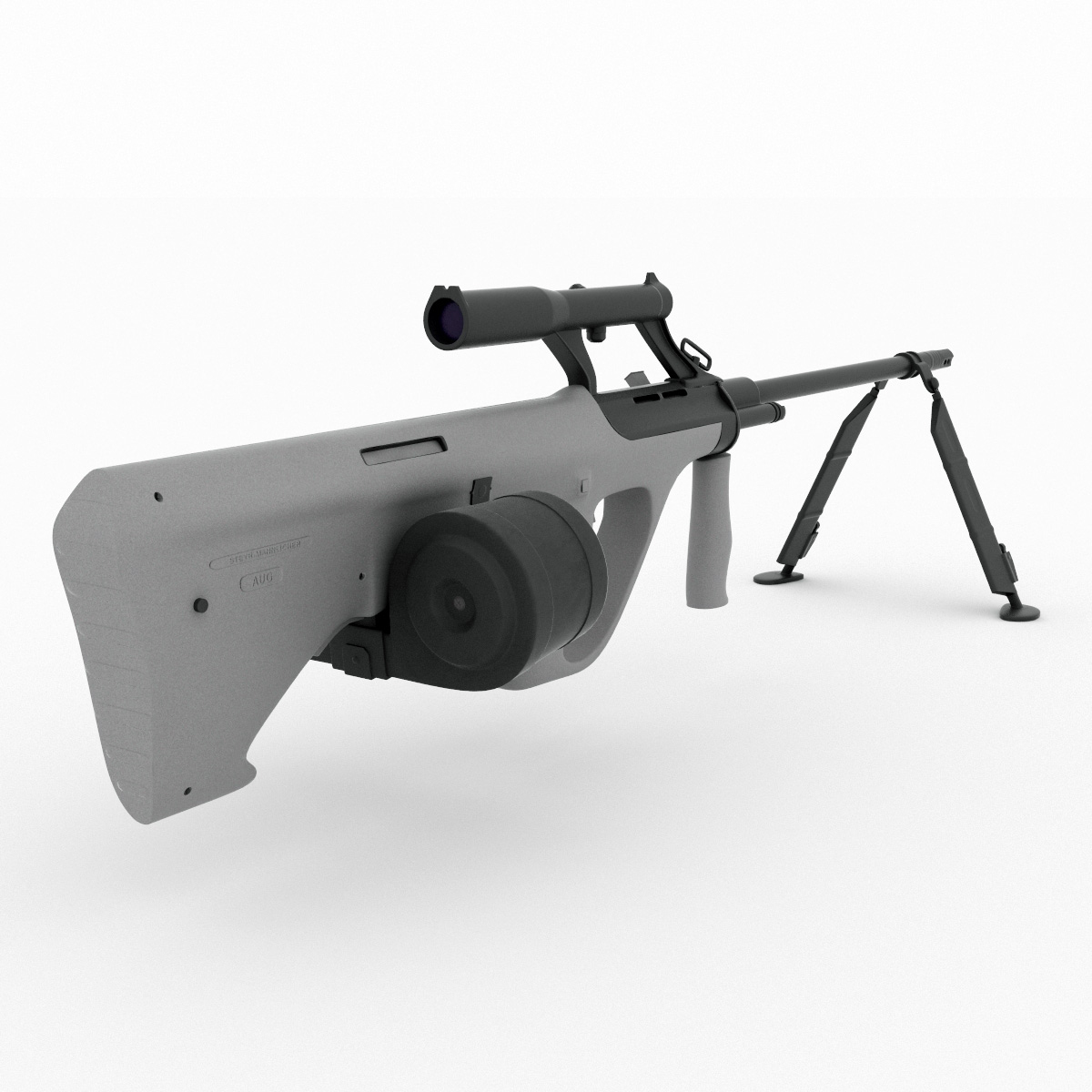 3d steyr aug hbar model