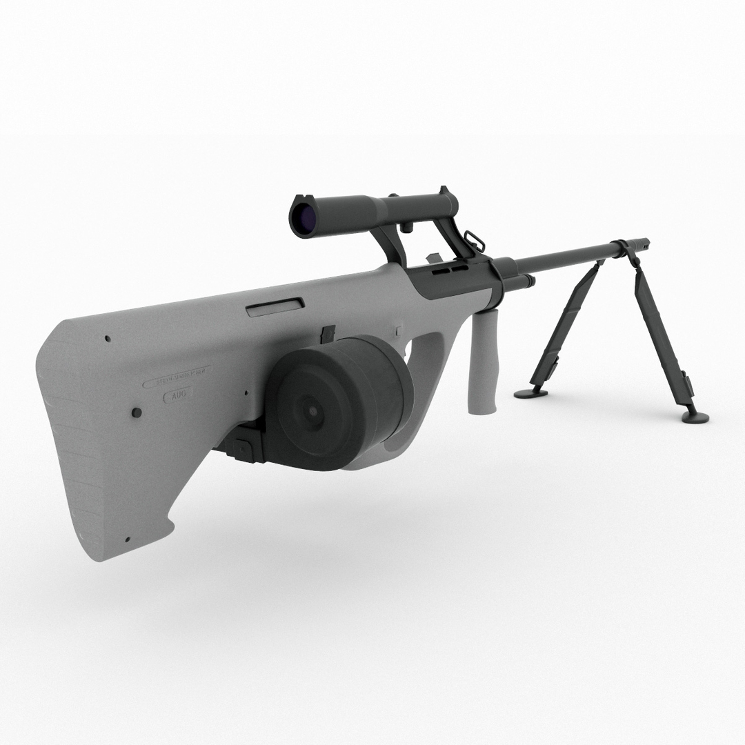 3d steyr aug hbar model