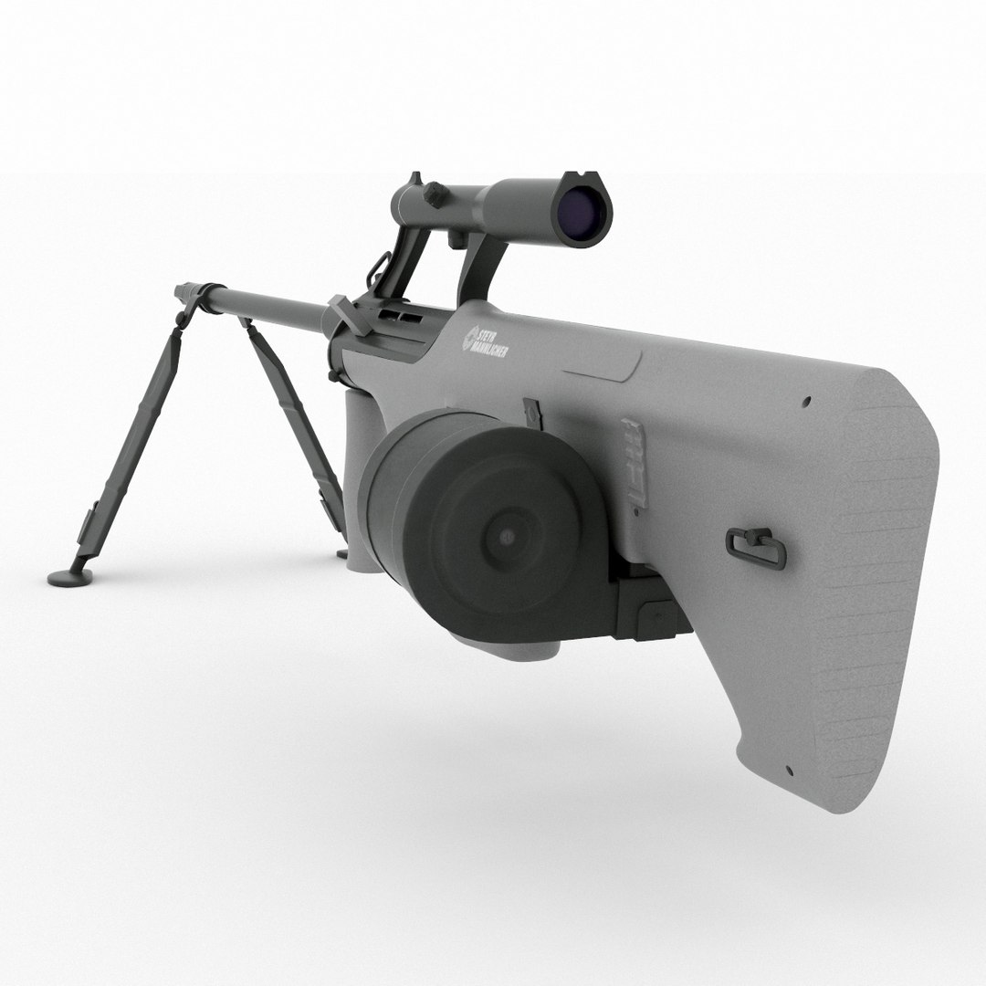 3d Steyr Aug Hbar Model