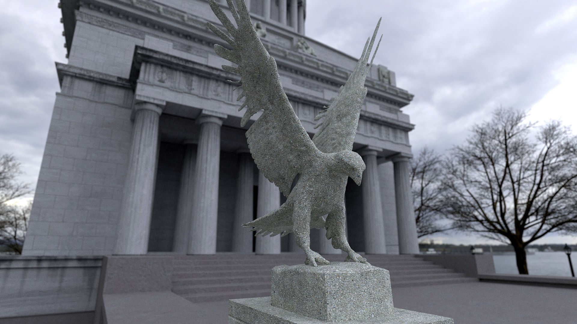 3D Model General Grant National Memorial - TurboSquid 2371524