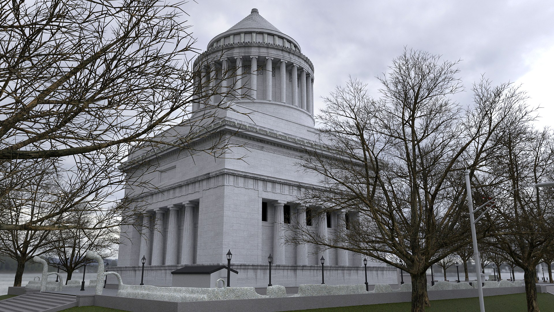 3D Model General Grant National Memorial - TurboSquid 2371524