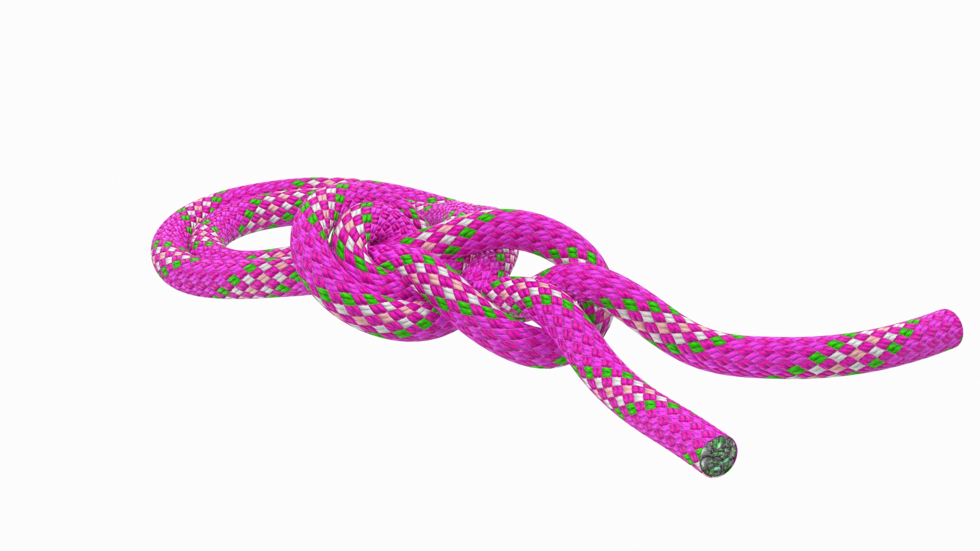 Bowline Bight Knot Rope Line Model - TurboSquid 1651257