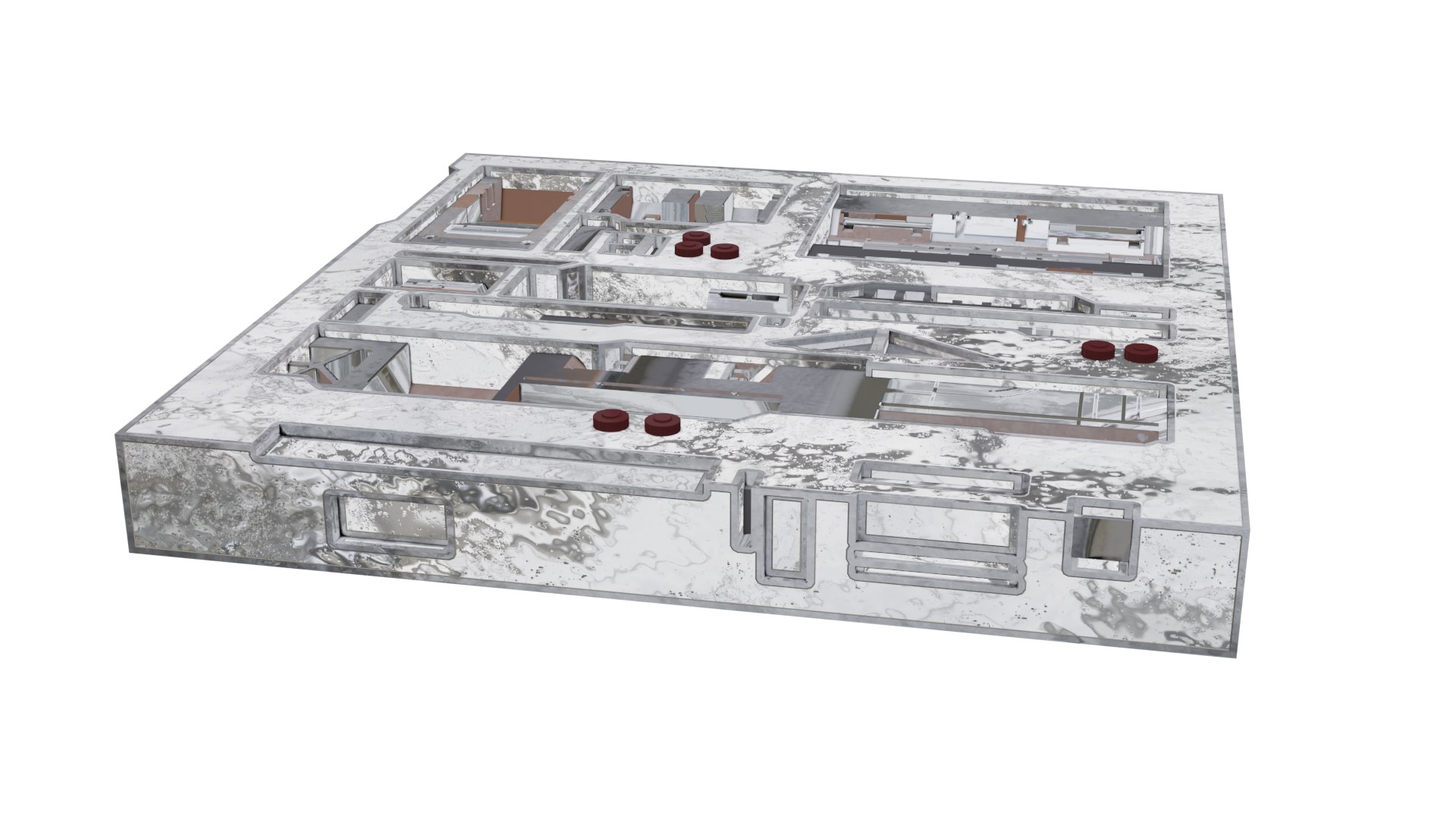 Tech Panel with different sci-fi texture variants 3D model - TurboSquid ...