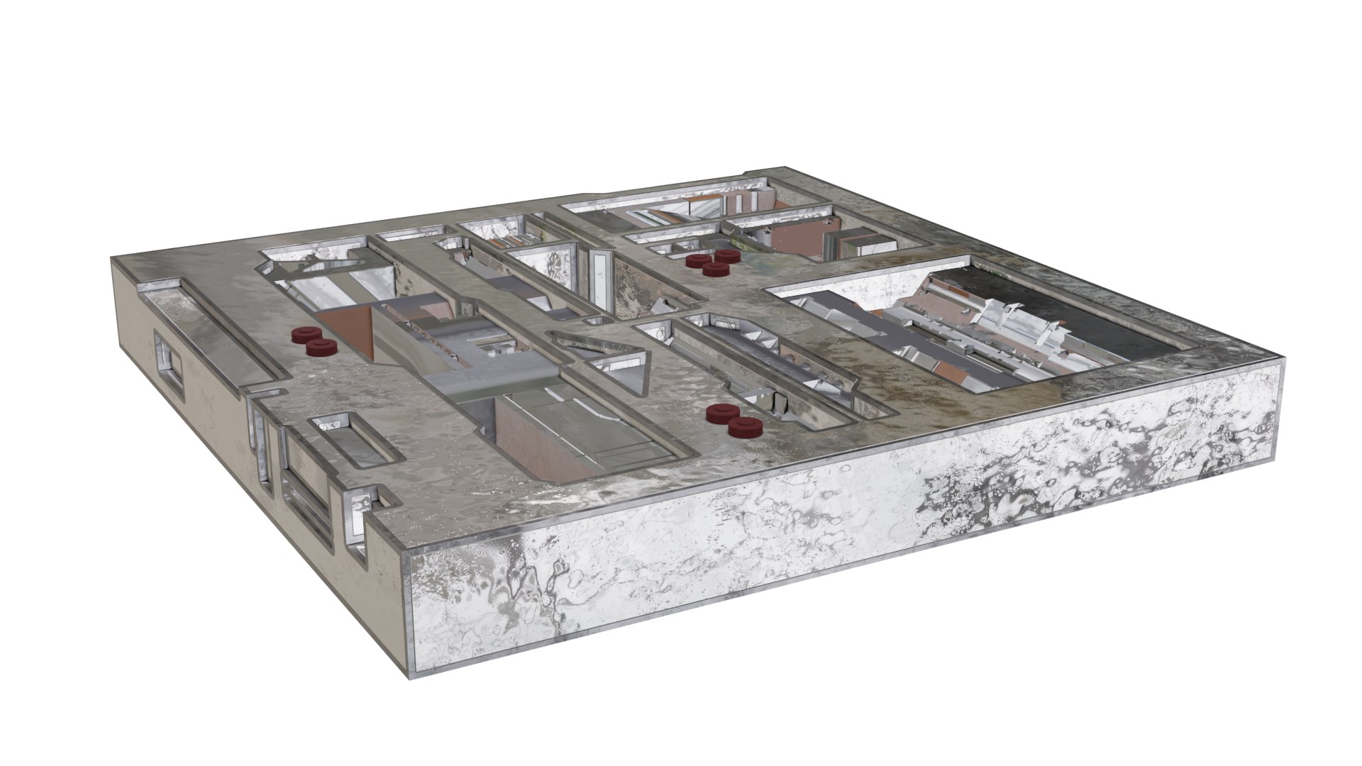 Tech Panel with different sci-fi texture variants 3D model - TurboSquid ...