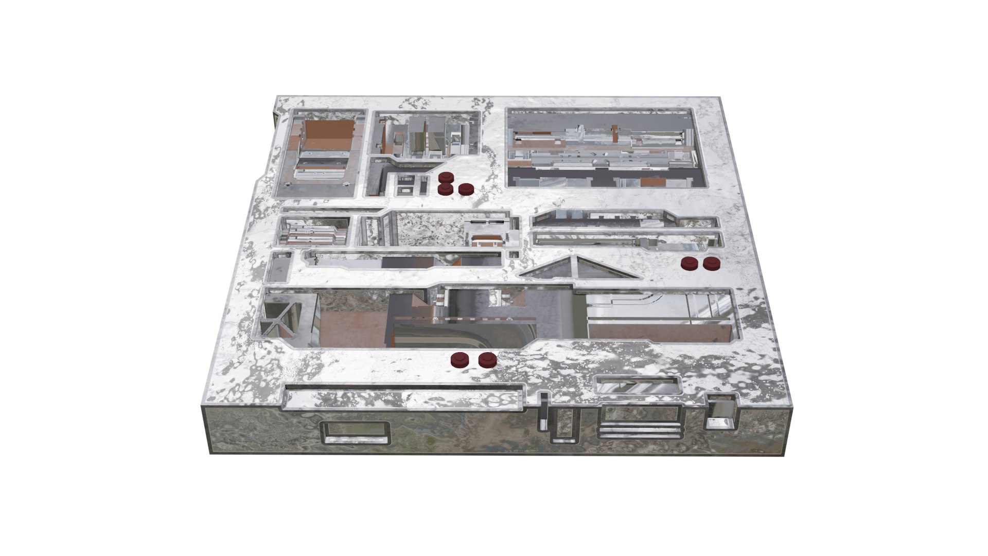 Tech Panel With Different Sci-fi Texture Variants 3D Model - TurboSquid ...