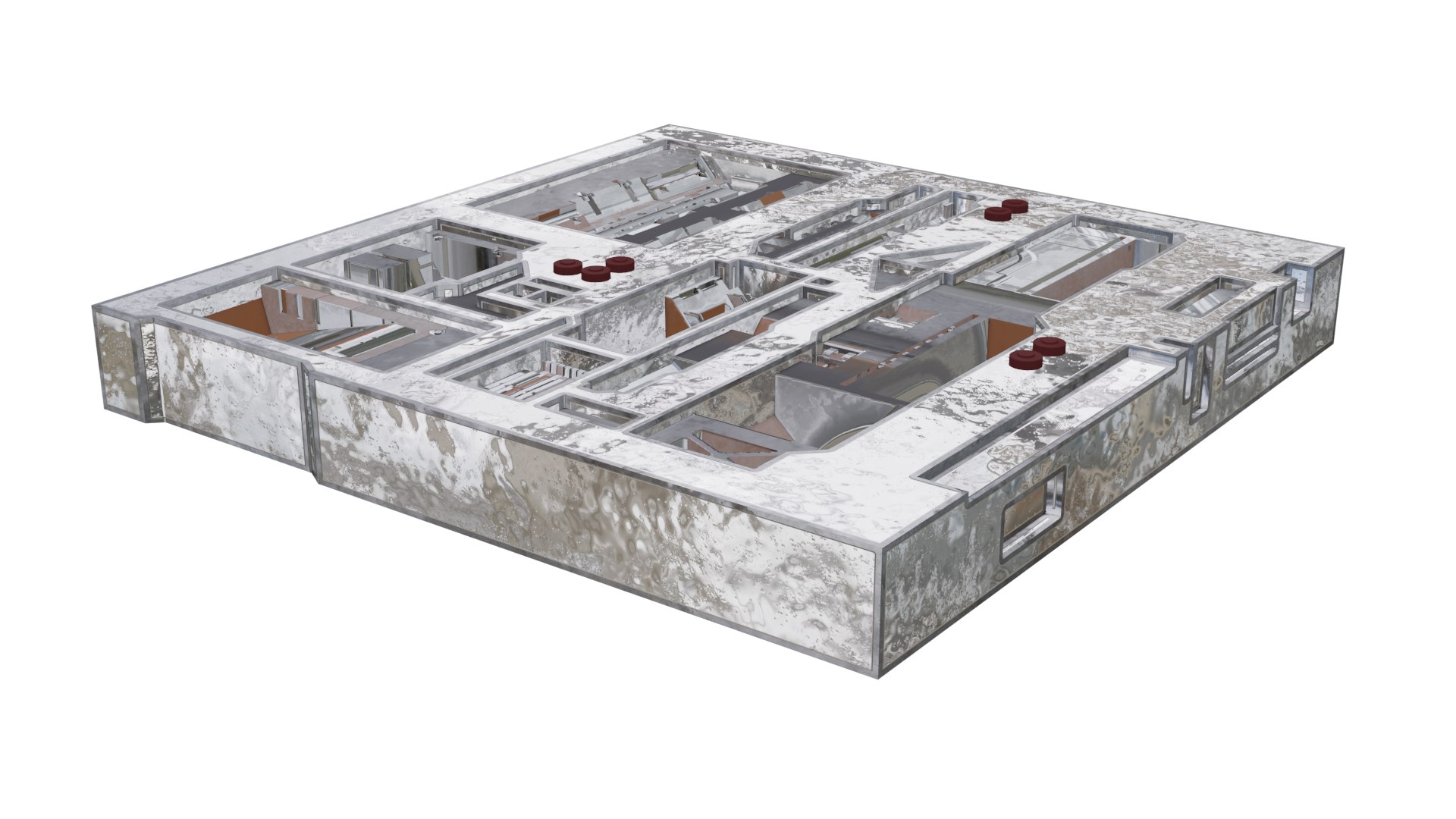 Tech Panel with different sci-fi texture variants 3D model - TurboSquid ...