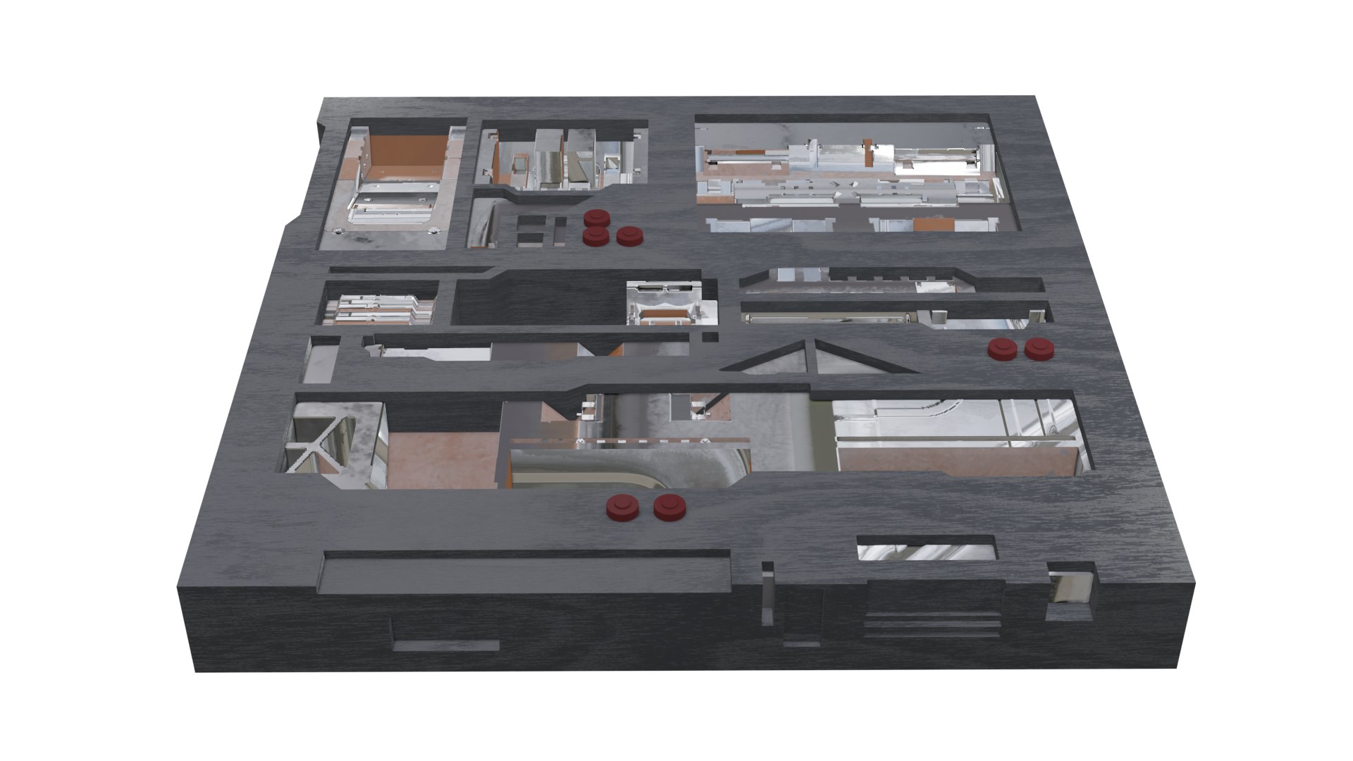 Tech Panel with different sci-fi texture variants 3D model - TurboSquid ...