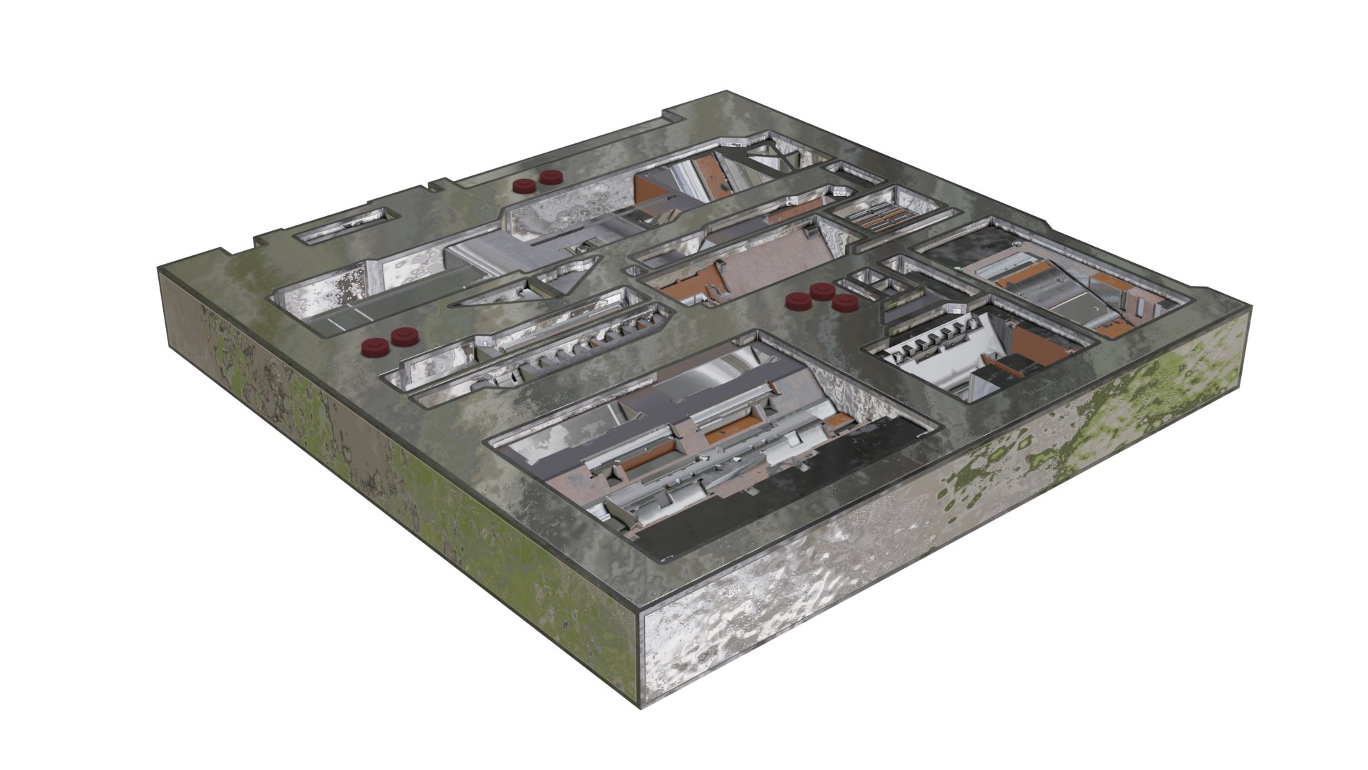 Tech Panel With Different Sci-fi Texture Variants 3D Model - TurboSquid ...